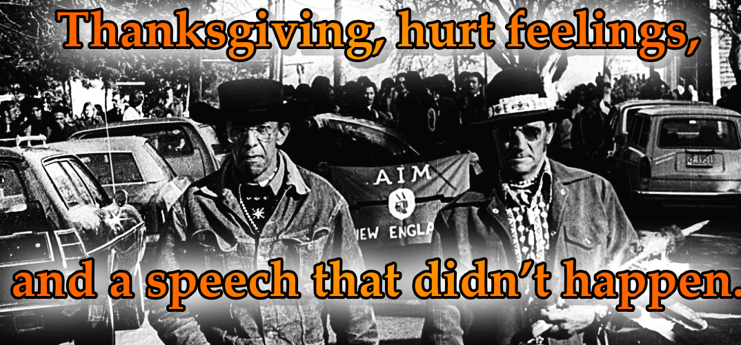 Thanksgiving, hurt feelings, and a speech that didn’t happen. - Olaf ...